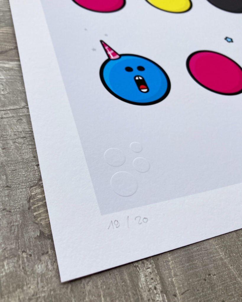 Dot Gang CY (limitierte Edition) – CMYK Dots