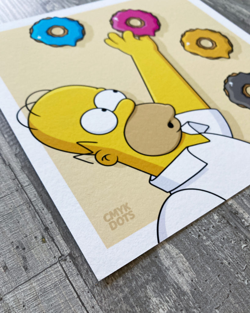 Homer (limitierte Edition) – CMYK Dots